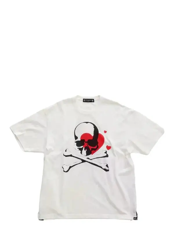 MASTERMIND WORLD Skull-graphic Short-sleeve T-shirt - White