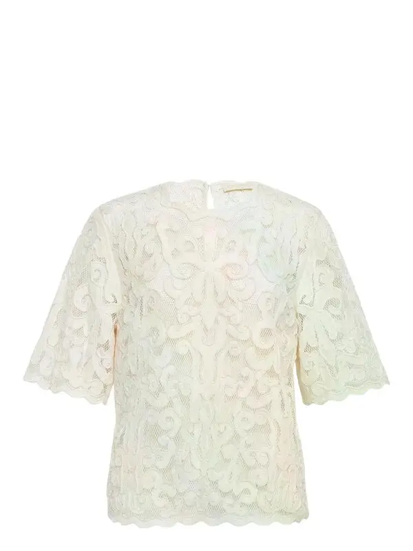 Ulla Johnson Short-sleeve Blouse - Neutrals