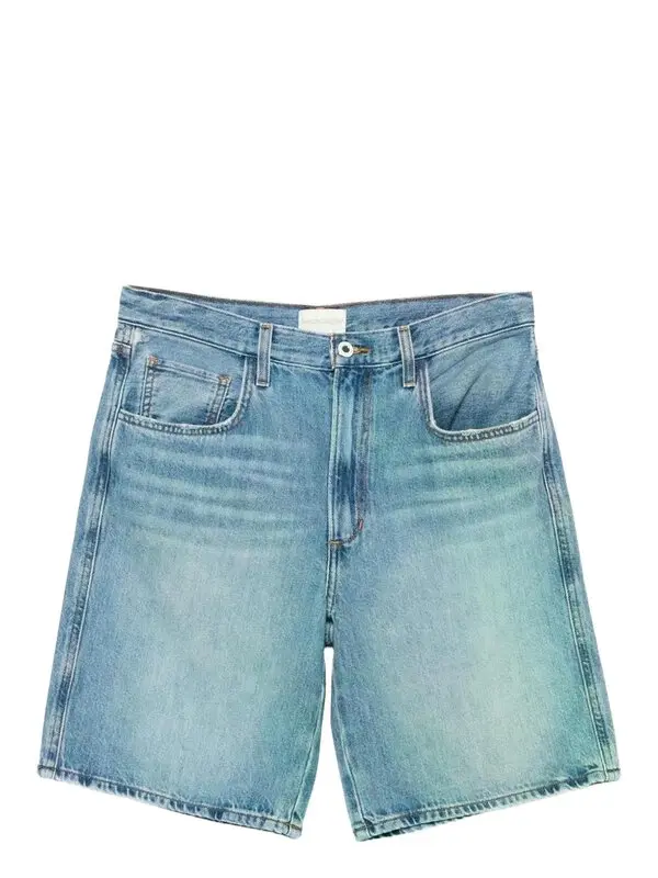 FAVORITE DAUGHTER Tommy Denim Shorts - Blue