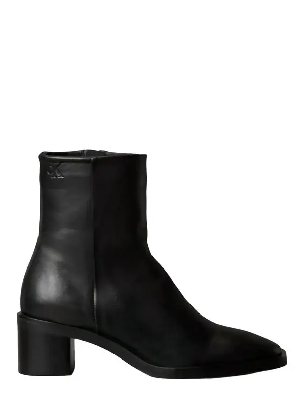 Calvin Klein 55mm Logo Ankle Boots - Black