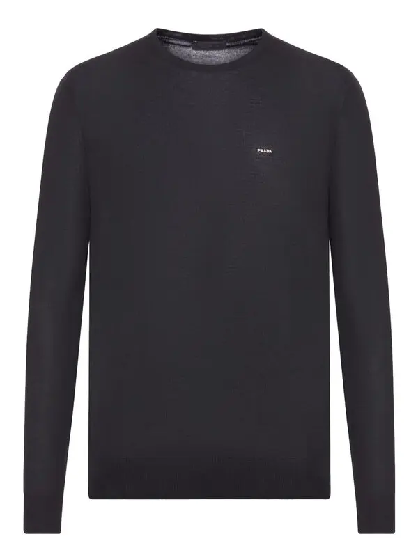 Prada Crewneck Sweater - Black