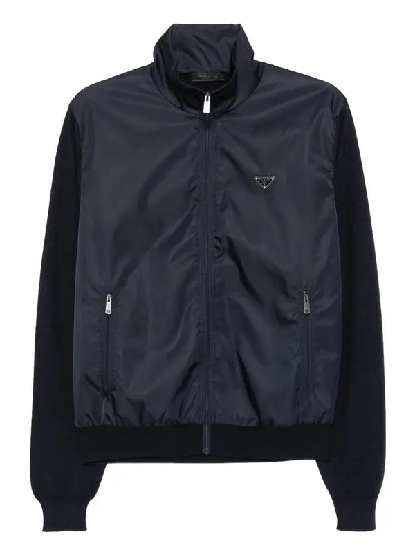 Prada Wool Blend Jacket - Blue