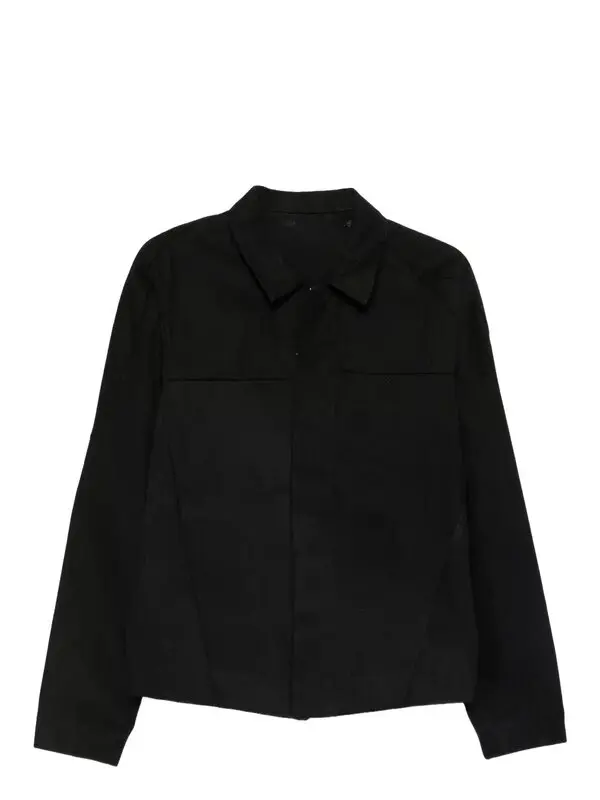 LEON EMANUEL BLANCK Inset-pocket Worker Jacket - Black