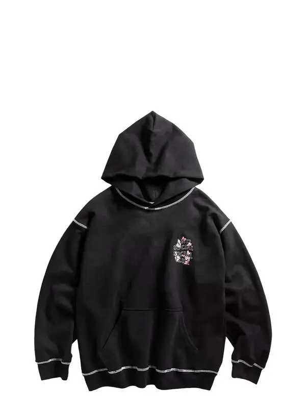 ANTI SOCIAL SOCIAL CLUB Logo-print Hoodie - Black
