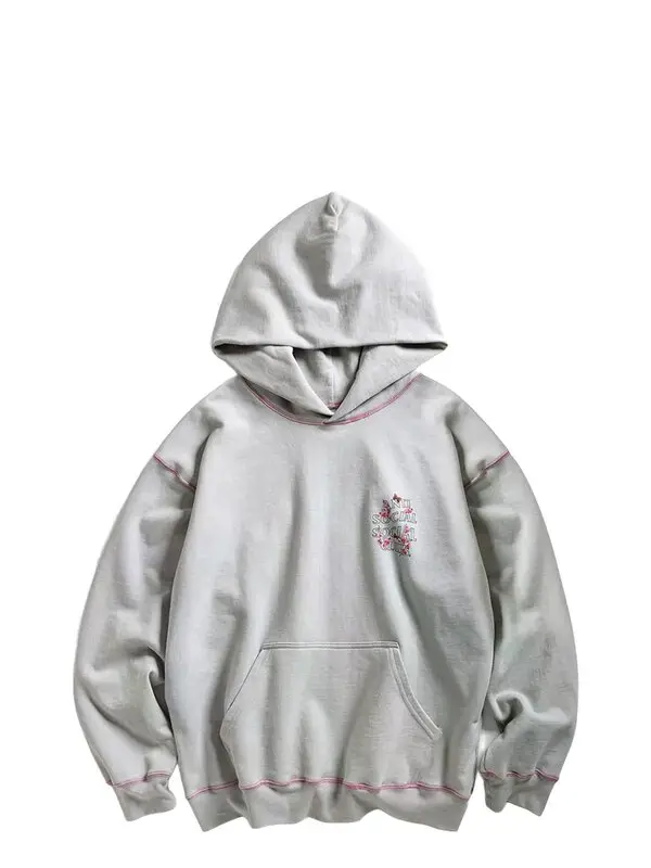 ANTI SOCIAL SOCIAL CLUB Logo-print Hoodie - Grey