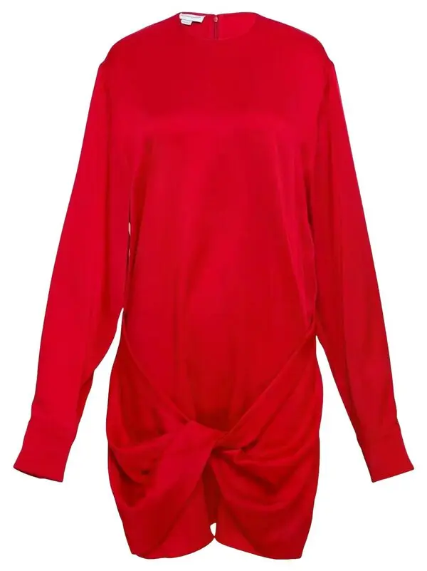 Stella McCartney Twist-detail Mini Dress - Red