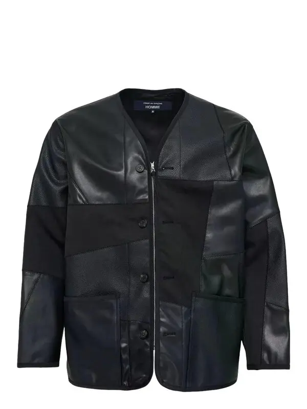 Comme Des Garçons Patchwork Jacket - Black