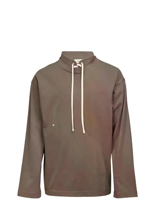 DIOMENE Drawstring Sweatshirt - Brown
