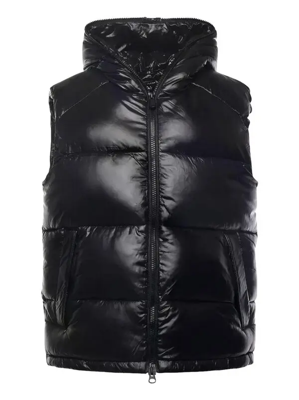 SAVE THE DUCK Dexter Hooded Padded Gilet - Black