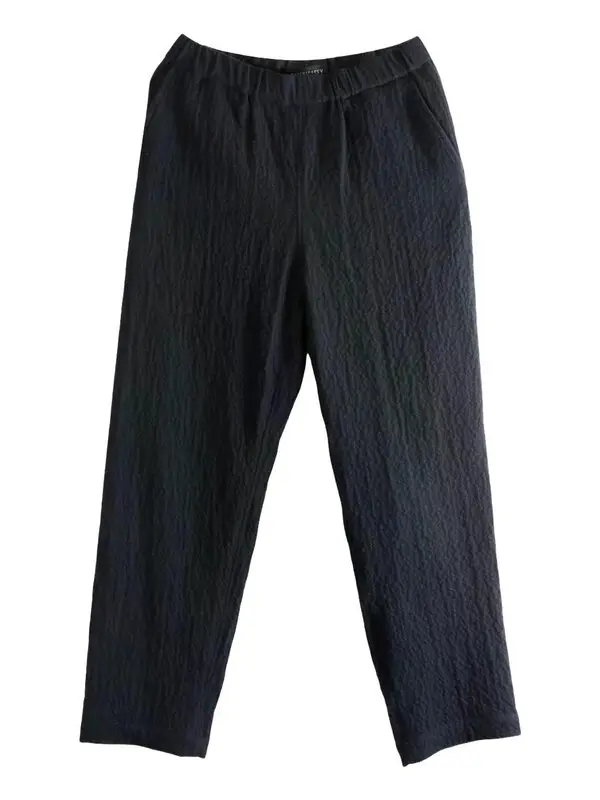 CASEY CASEY Textured Trousers - Blue