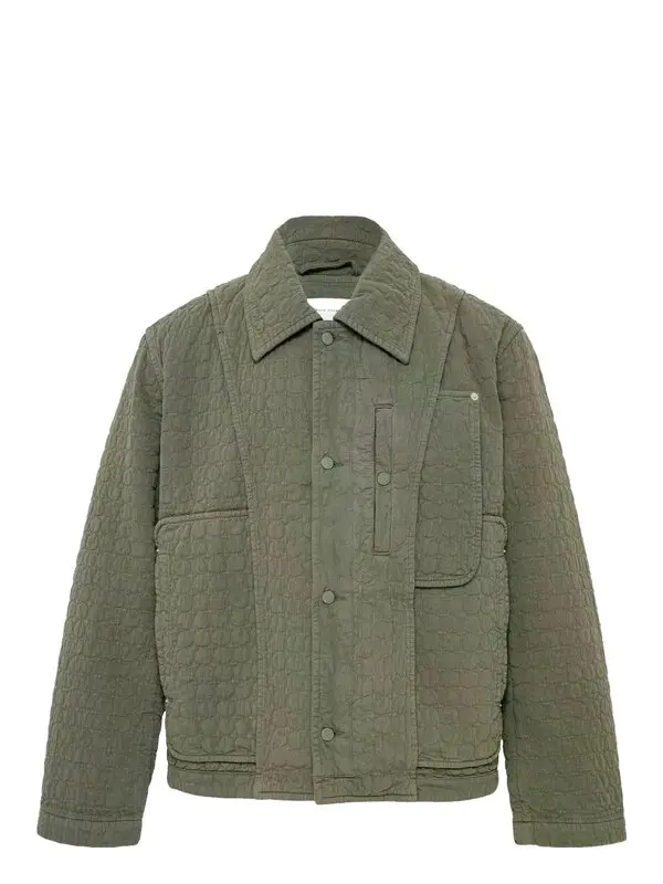 CRAIG GREEN Circle-quilted Jacket - Green