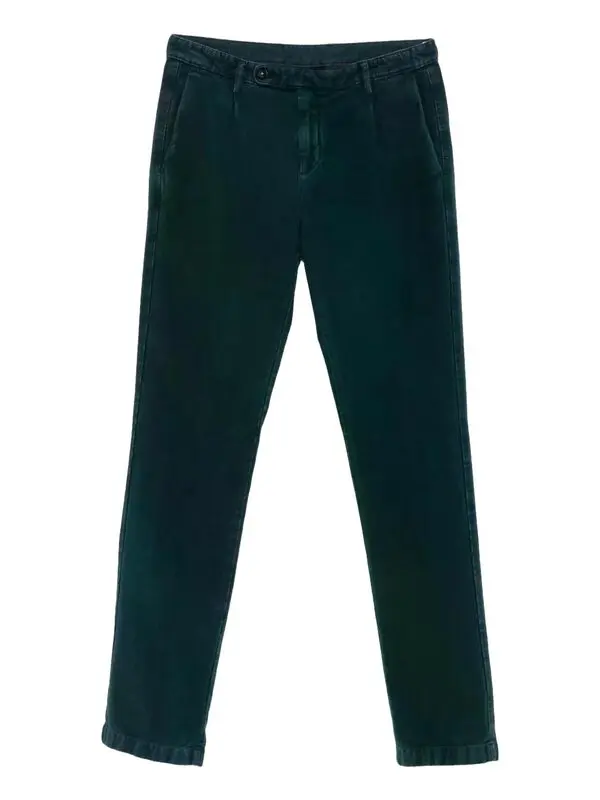 Massimo Alba Pleated Trousers - Blue