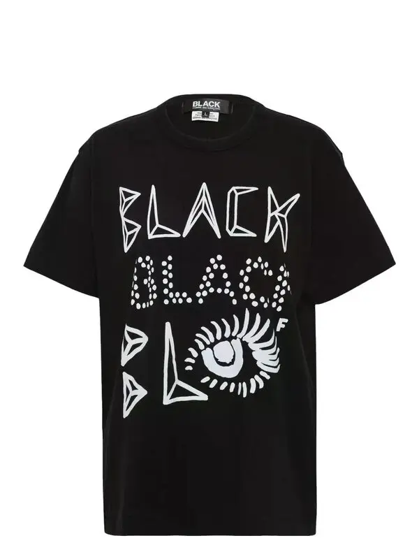 BLACK COMME DES GARÇONS Pagowski Print T-shirt - Black