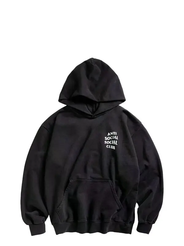 ANTI SOCIAL SOCIAL CLUB Logo-print Hoodie - Black
