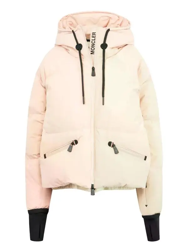 Moncler Allessaz Hooded Ski Jacket - Pink