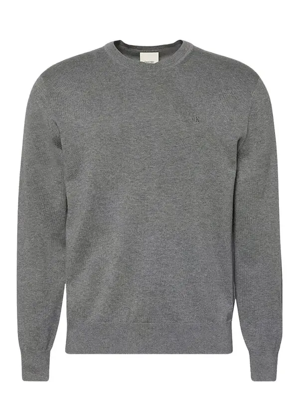Calvin Klein Logo-detail Sweater - Grey