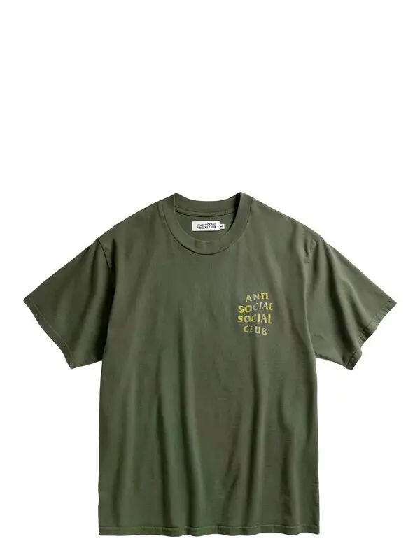ANTI SOCIAL SOCIAL CLUB Logo-print T-shirt - Green