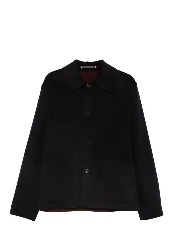Paul Smith Double-face Button Jacket - Blue
