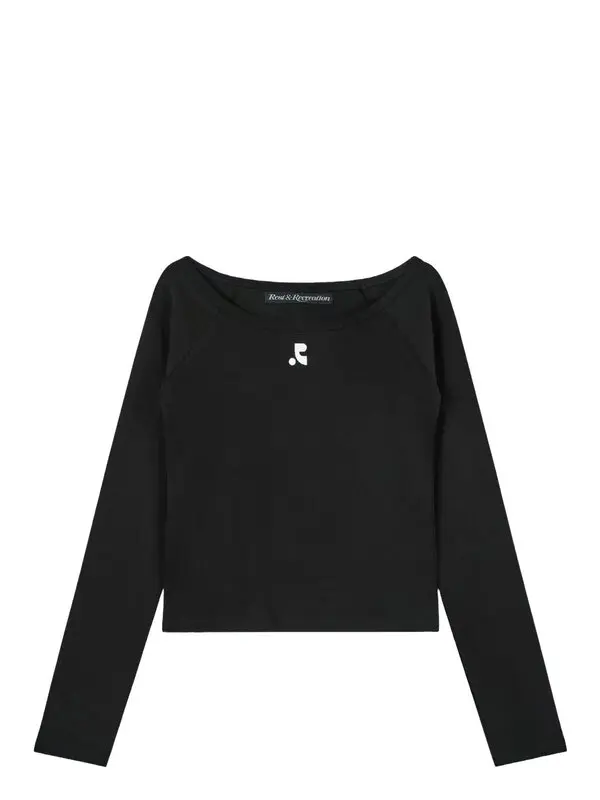 REST&RECREATION Raglan Top - Black
