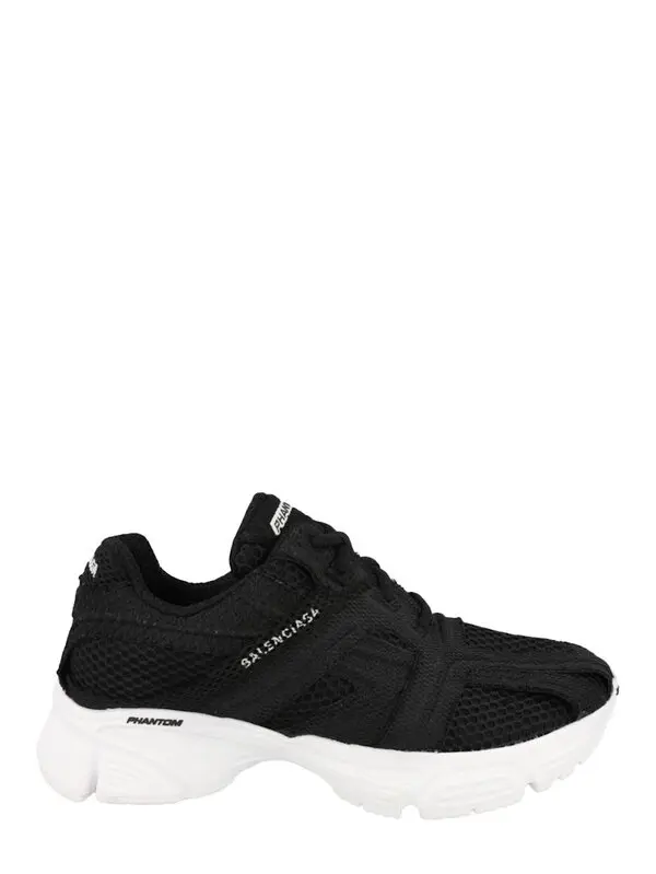 Balenciaga Phantom Low-top Sneakers - Black White