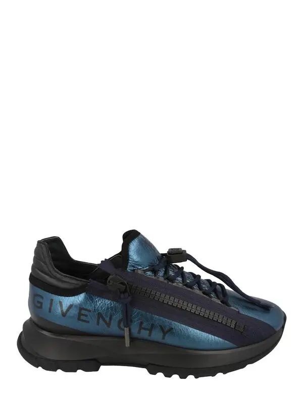 Givenchy Spectre Zip Runners - Blue Silver