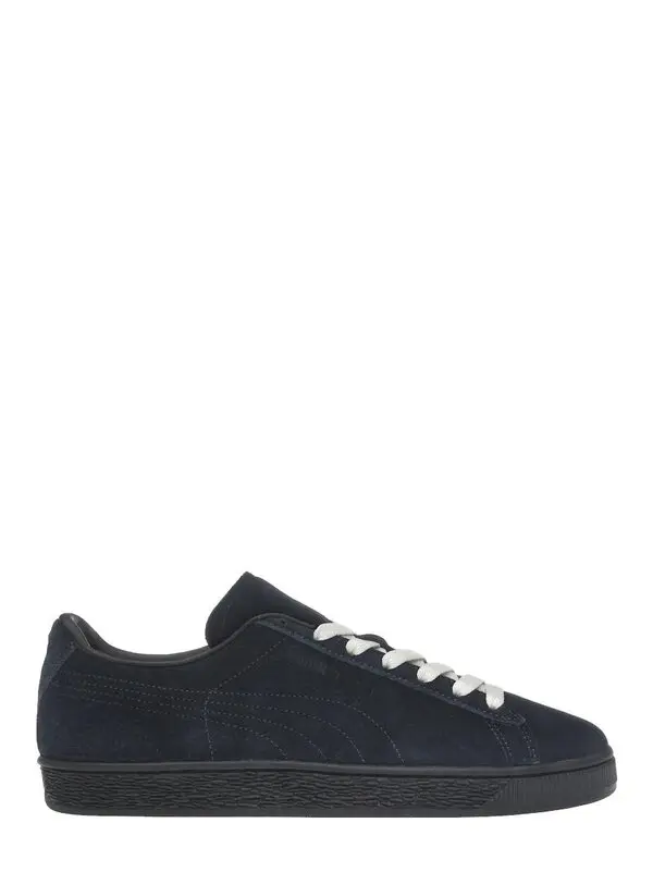 PUMA Suede Low Top Sneaker - Navy Blue/black/off
