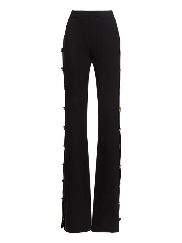 Françoise Emmanuelle Flared Pants - Black