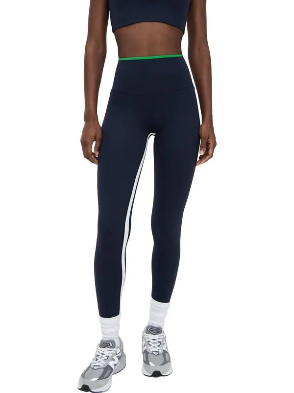 Splits59 Easton Rigor High-waist 7/8 Leggings - Indigo/grass