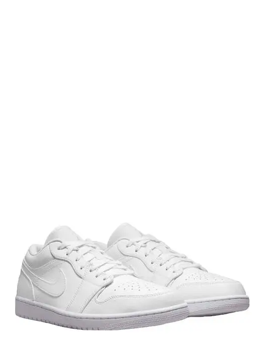 JORDAN Air 1 Low Sneaker - 136 White/white/white
