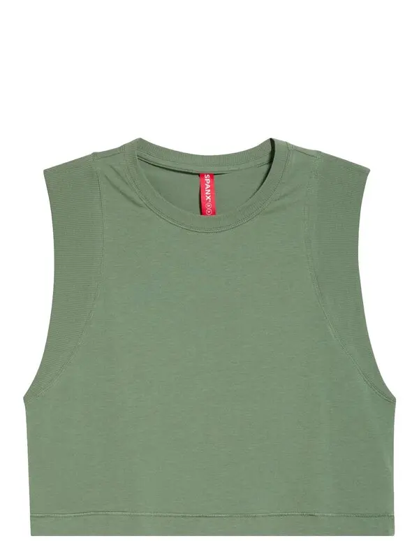 Spanx Supernaturals Muscle Tee - Eucalyptus