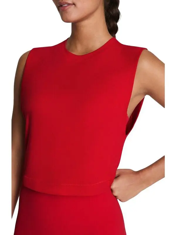 Spanx Supernaturals Muscle Tee - Spanx Red
