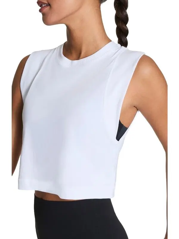 Spanx Supernaturals Muscle Tee - Vivid White