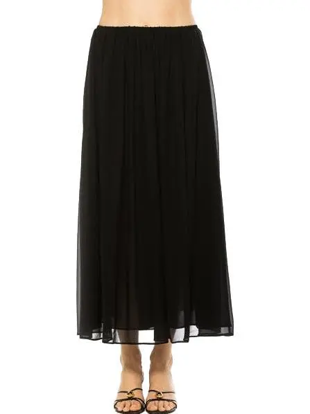 ALEXIA ADMOR Vayla Maxi Skirt - Black