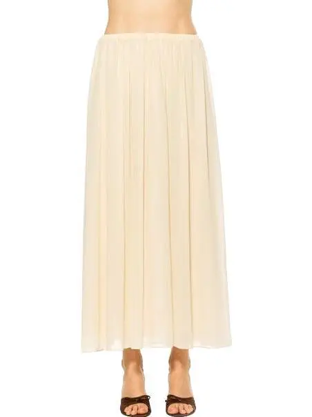 ALEXIA ADMOR Vayla Maxi Skirt - Ivory