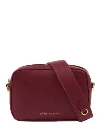 KATIE LOXTON Avery Small Crossbody Camera Bag - Cherry