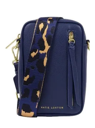 KATIE LOXTON Hallie Small Crossbody Bag - Midnight Blue