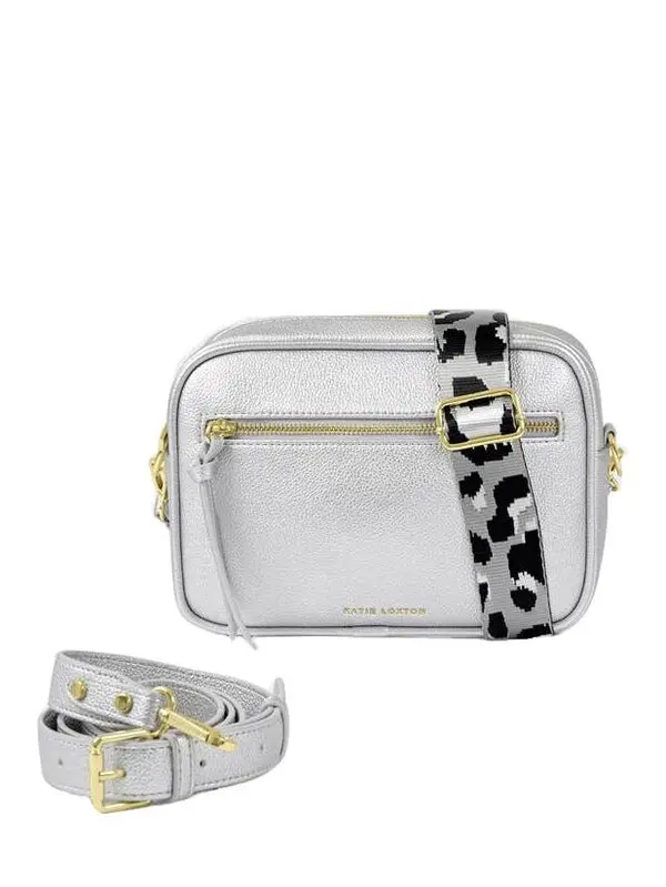 KATIE LOXTON Hallie Crossbody Bag - Silver