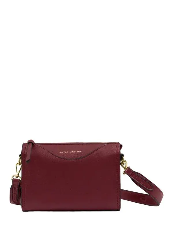 KATIE LOXTON Alba Crossbody Bag - Cherry