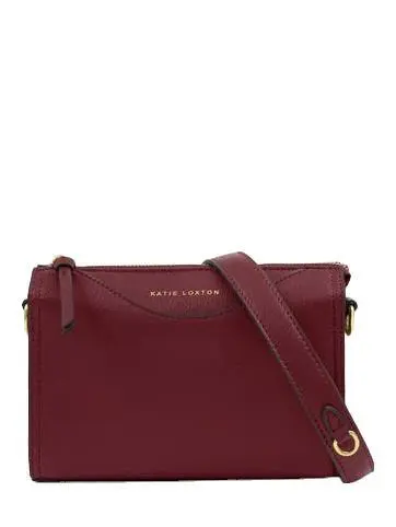 KATIE LOXTON Alba Crossbody Bag - Cherry