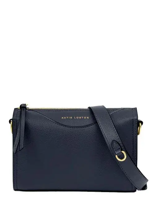 KATIE LOXTON Alba Camera Crossbody Bag - Navy