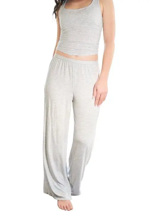 VITALITY Float Rib Boxer Pant - Stone Marl