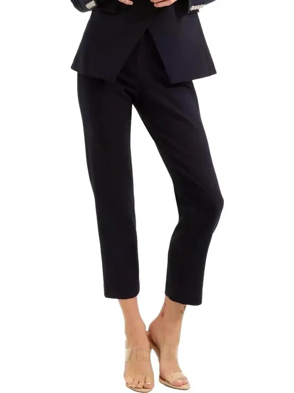 Veronica Beard Button Detailed Trousers - Blue