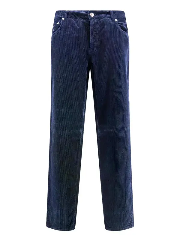Brunello Cucinelli Corduroy Trousers - Blue