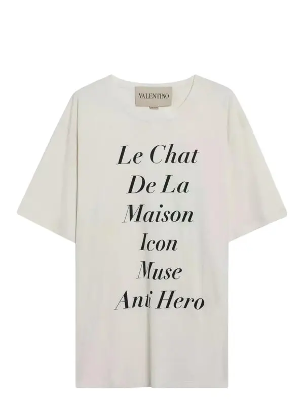 Valentino Garavani Printed T-shirt - Neutrals