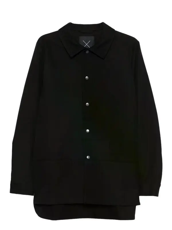 NOMEN NESCIO Snap-button Jacket - Black