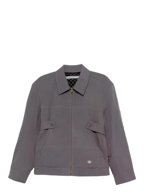 Alexander Wang Zip-up Bomber Jacket - Grey