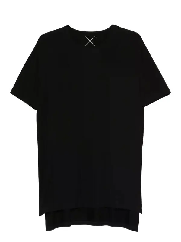 NOMEN NESCIO Side-split T-shirt - Black