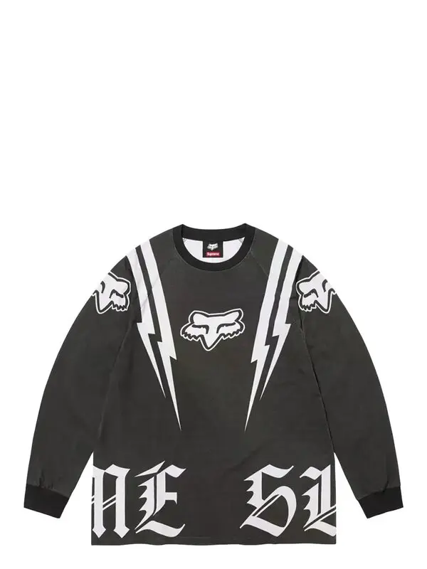 Supreme X Fox Racing® Long-sleeve T-shirt - Black