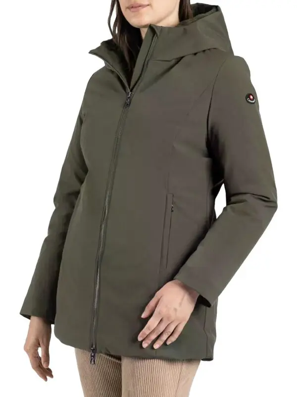 CANADIENS Hooded Coat - Green