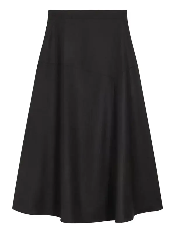 PENCE 1979 Dalia Panelled Maxi Skirt - Black